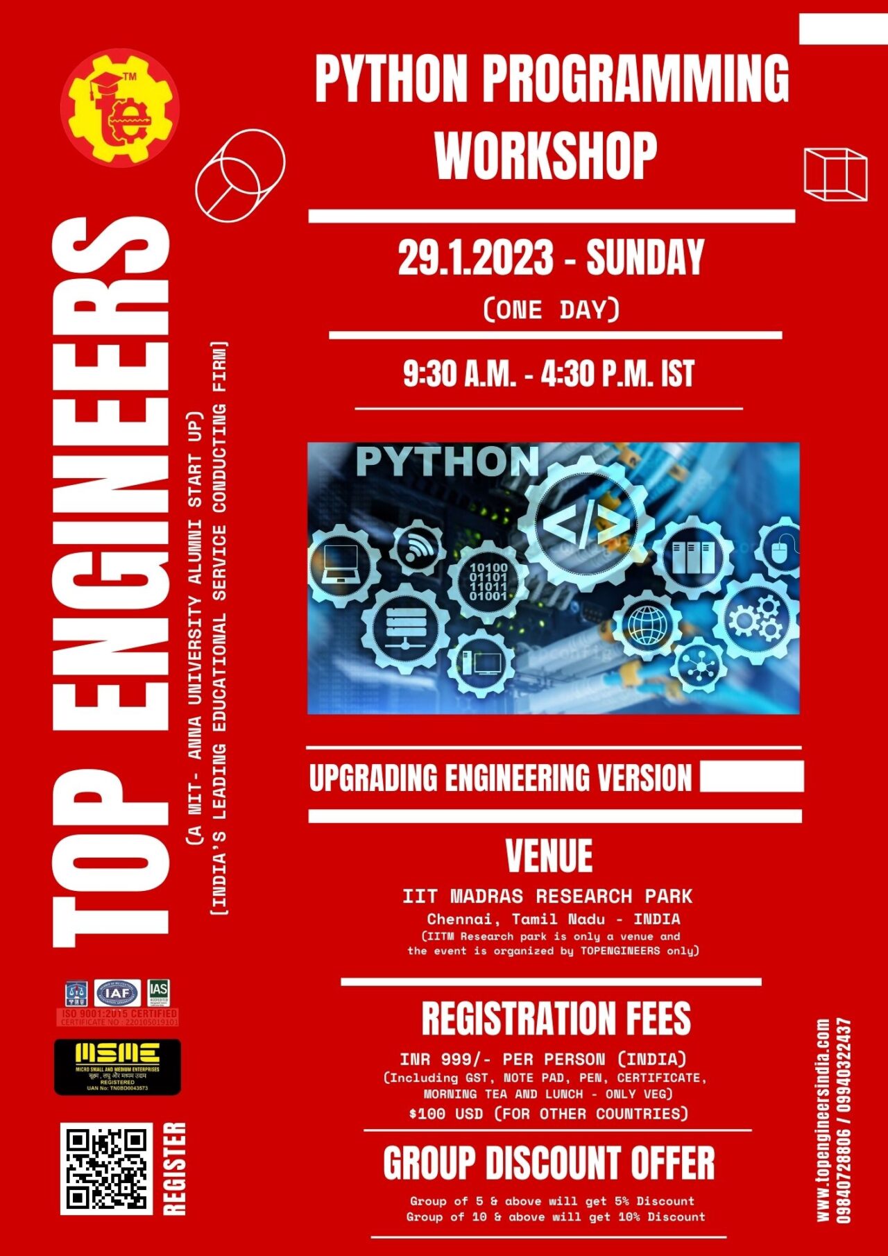 Python Programming Workshop Topengineers