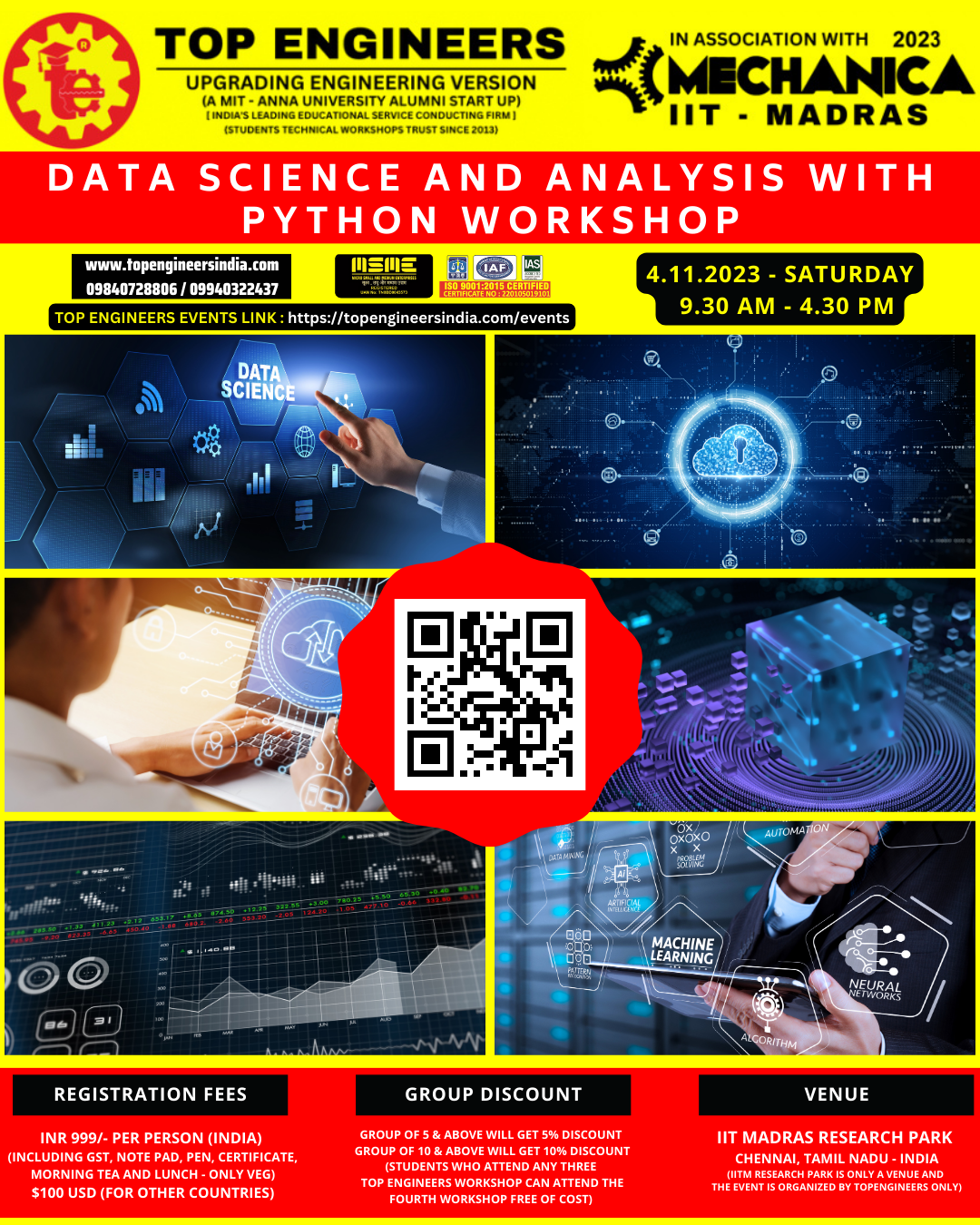DATA SCIENCE AND ANALYSIS WITH PYTHON WORKSHOP TopEngineers
