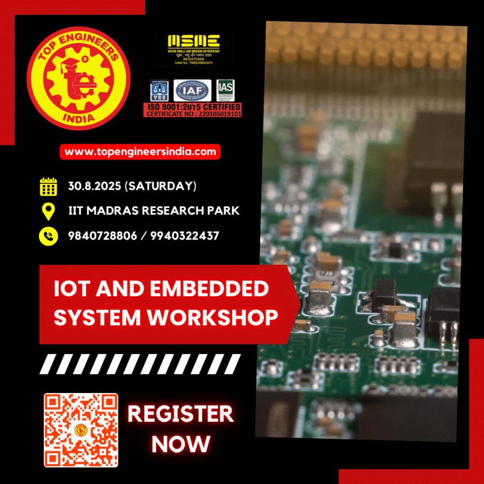 IOT AND EMBEDDED SYSTEM WORKSHOP - TopEngineers