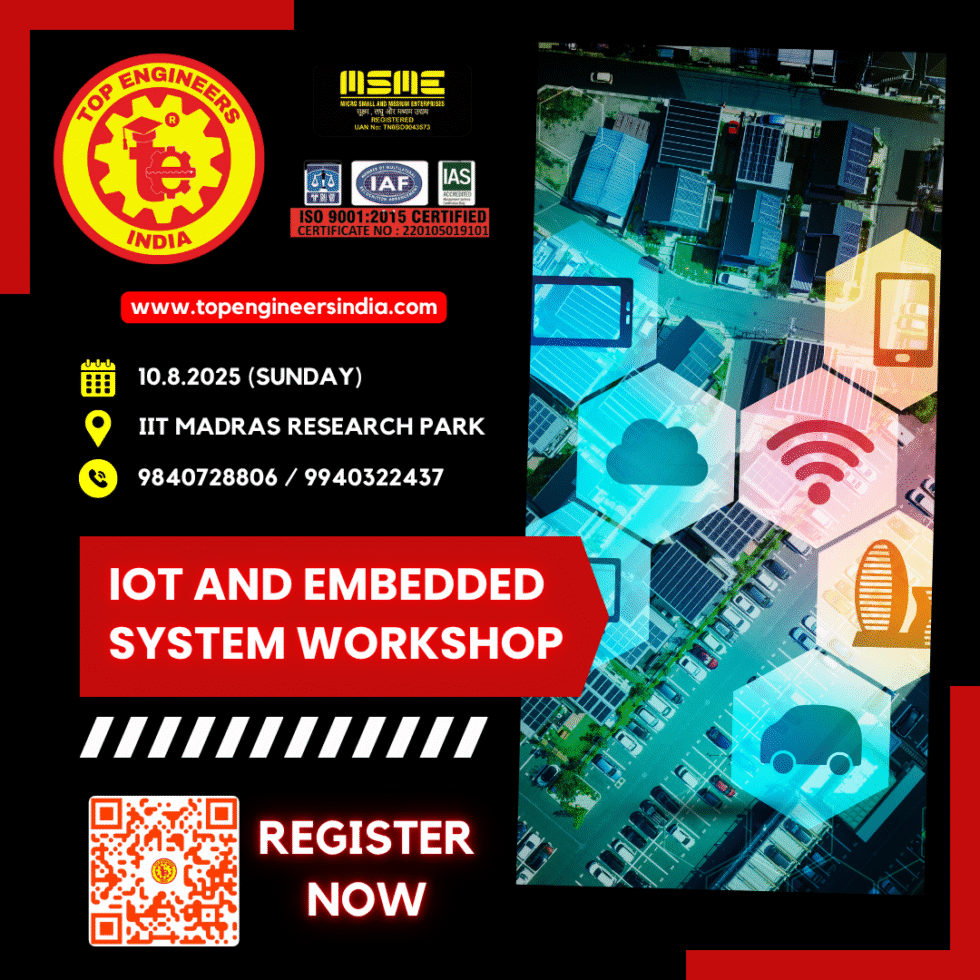 IOT AND EMBEDDED SYSTEM WORKSHOP - TopEngineers