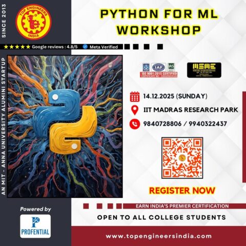 PYTHON FOR ML WORKSHOP - TopEngineers